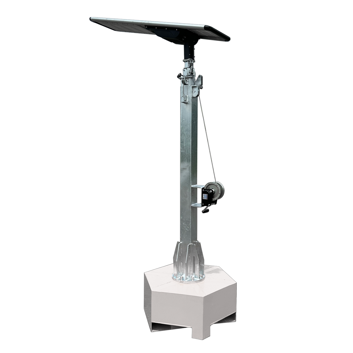 SLTW01 Series Portable Solar Area Light – LED Living